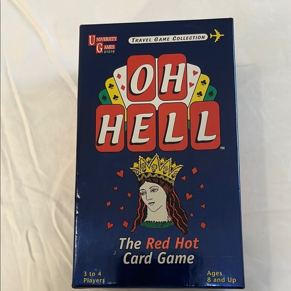 Games | Oh Hell Card Game Blue And Red | Poshmark